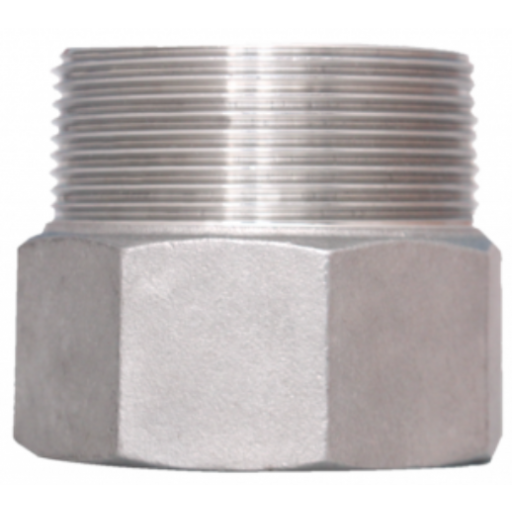 Red. Socket nipple - RM-Fittings